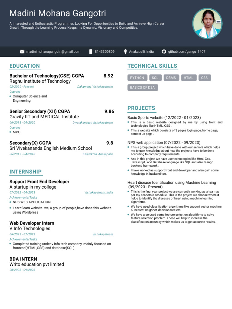 203J1A0599 - Madini Mohana Gnagotri | PDF | Databases | Software Engineering