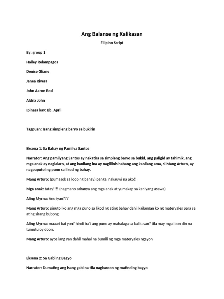 Filipino Script | PDF