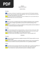 List of Questions For Upcoming Miting de Avance | PDF | Human Communication
