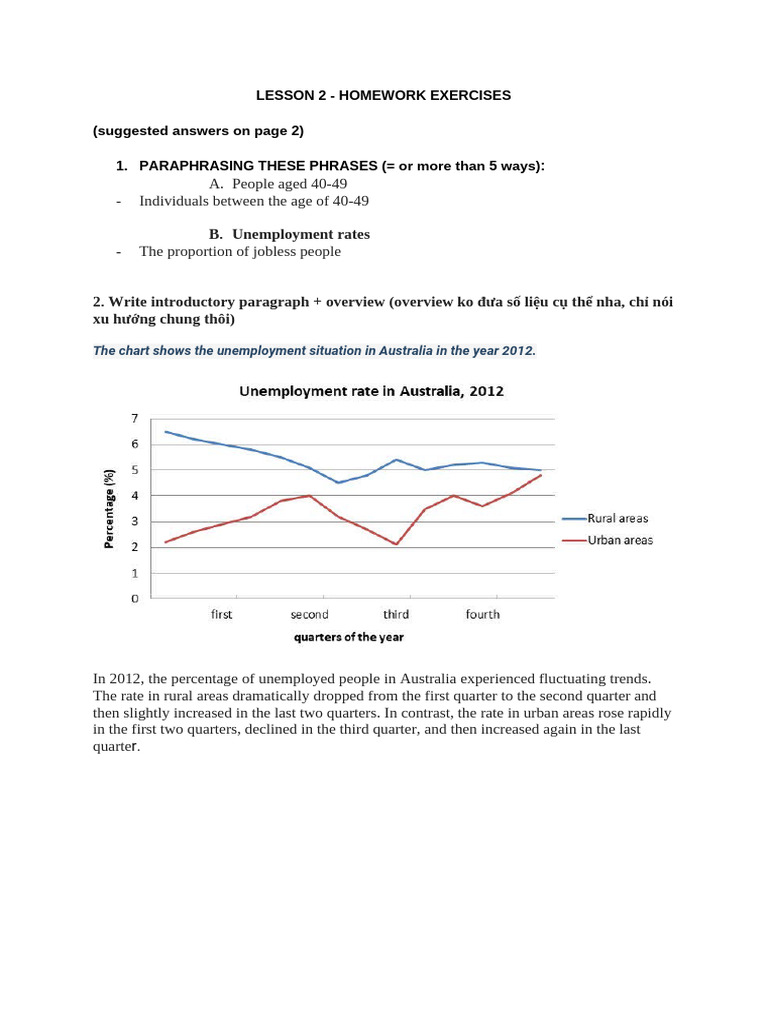 Trân - Lesson 2 - Homework Exercises | PDF | Finance & Money Management ...