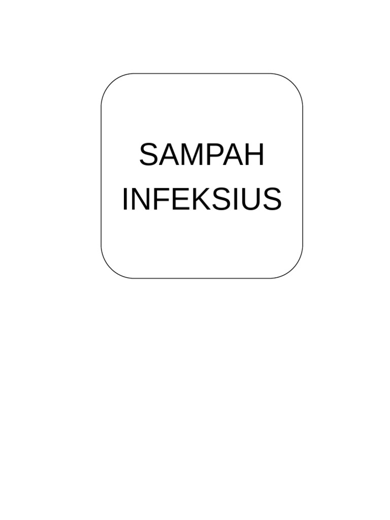 Sampah Infeksius .... | PDF
