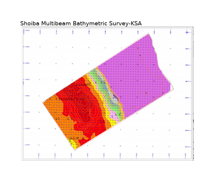 Shoiba Multibeam Bathymetric Survey-KSA | PDF