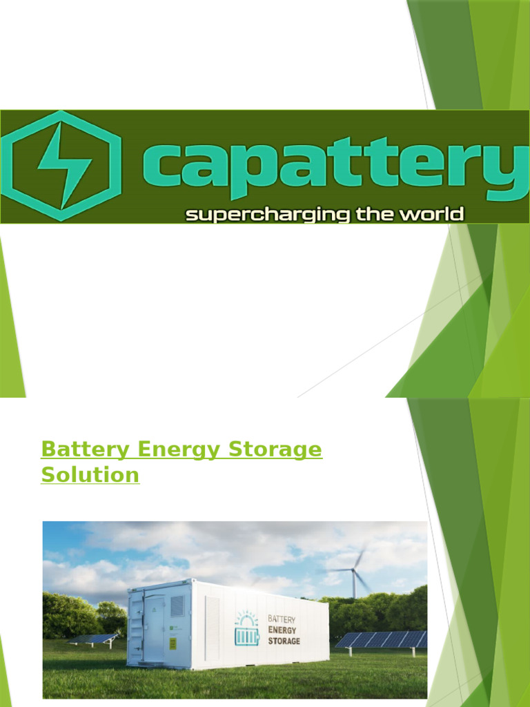 Battery Energy Storage in India: 2022-2032 | PDF | Energy Storage ...