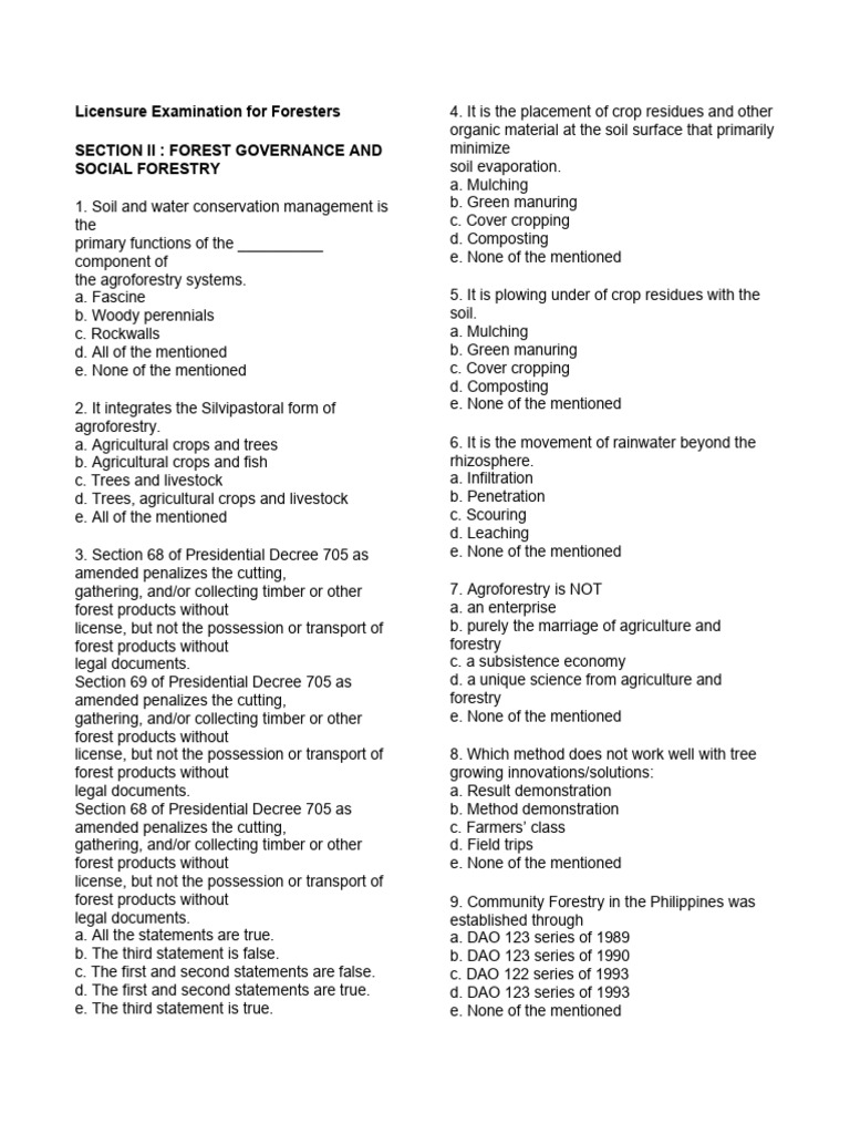 Uplb FG 1K | PDF | Agriculture | Forestry