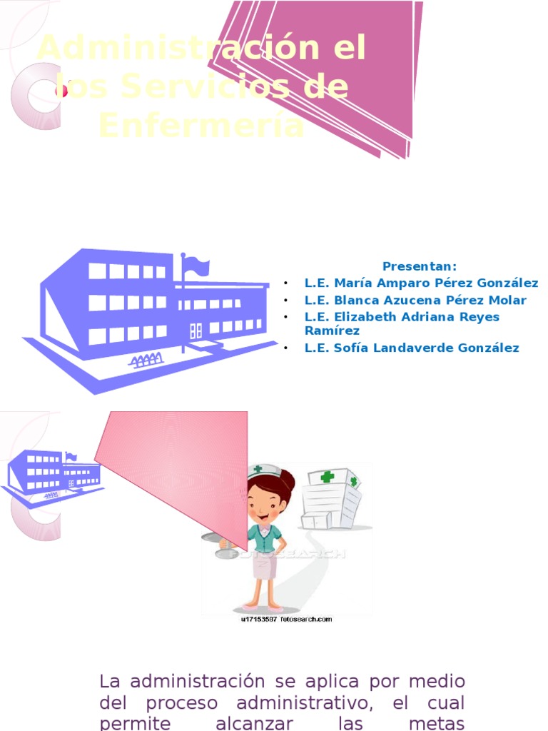 Administracion en el Servicio de Enfermeria | Enfermería | Planificación