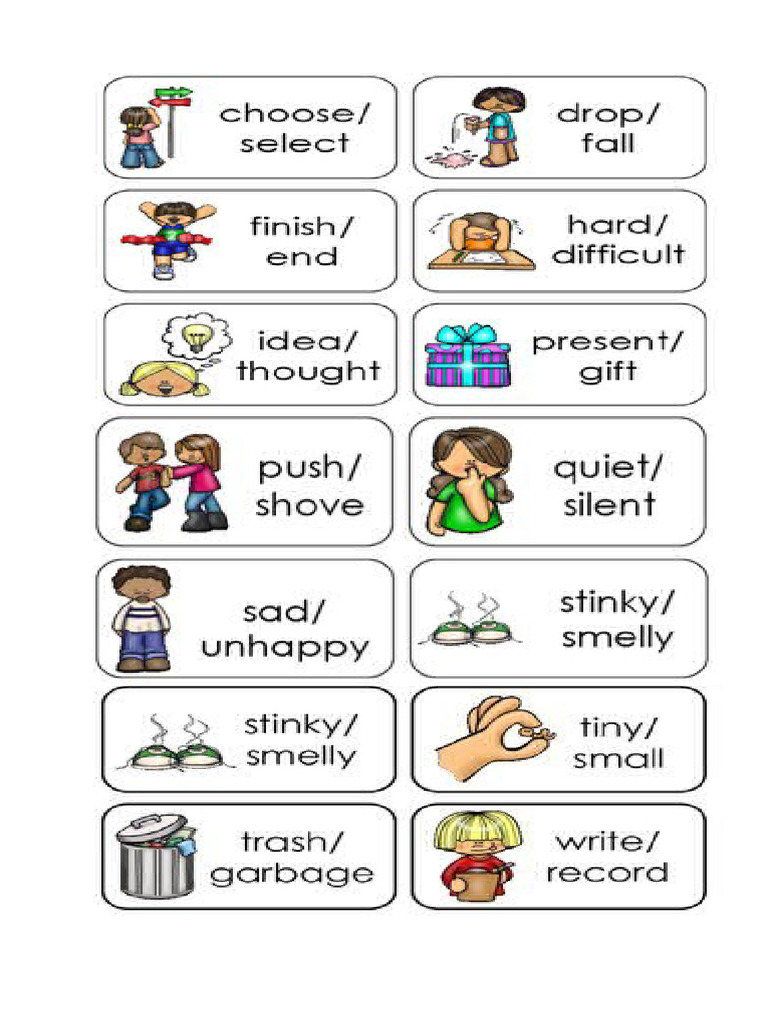 One Copy, Synonyms | PDF