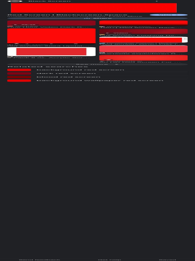 Red Black Screen - Google Search | PDF