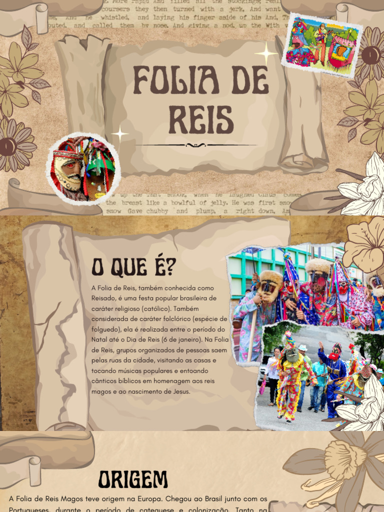 Tradições da Folia de Reis | PDF | Natal | Magos Bíblicos