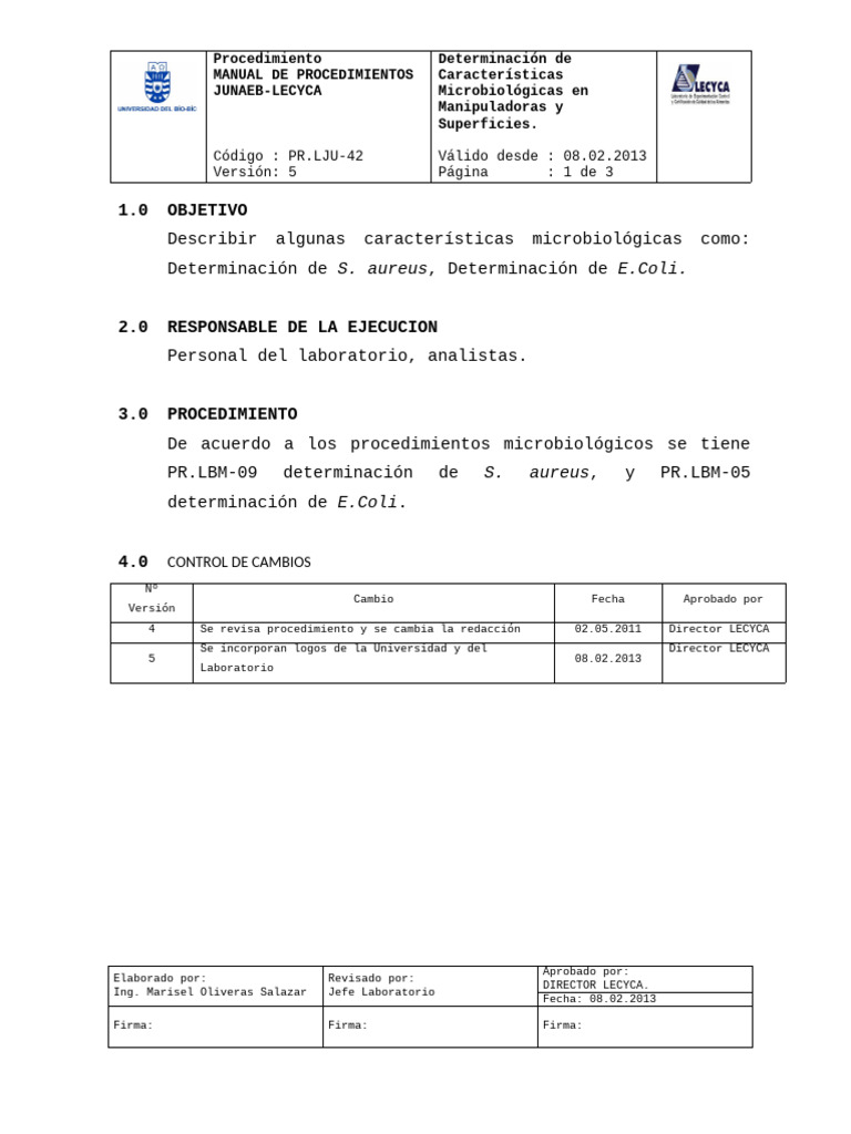 PR - Lju-42 Version 5 Del 08.02.2013 | PDF