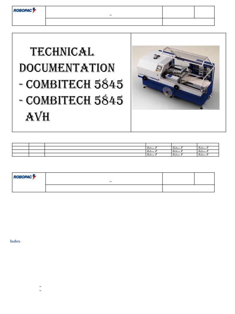 Combitech 5845 Technical Guide | PDF | Manufactured Goods