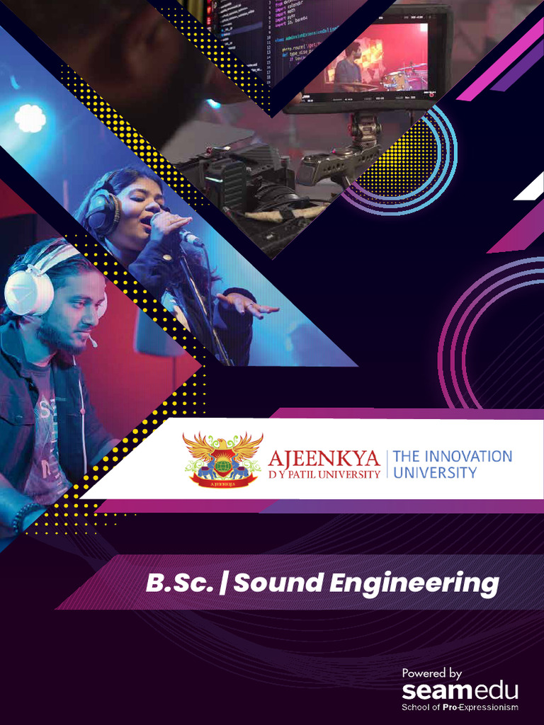 ADYPU Digital Brochure SE 2024 | PDF | Audio Engineer | Curriculum