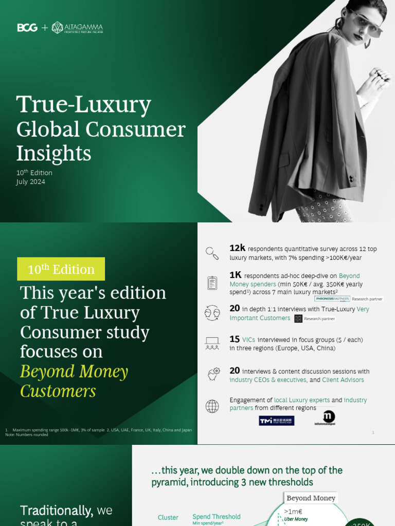 True Luxury Global Consumer Insight 2024 The Study | PDF ...
