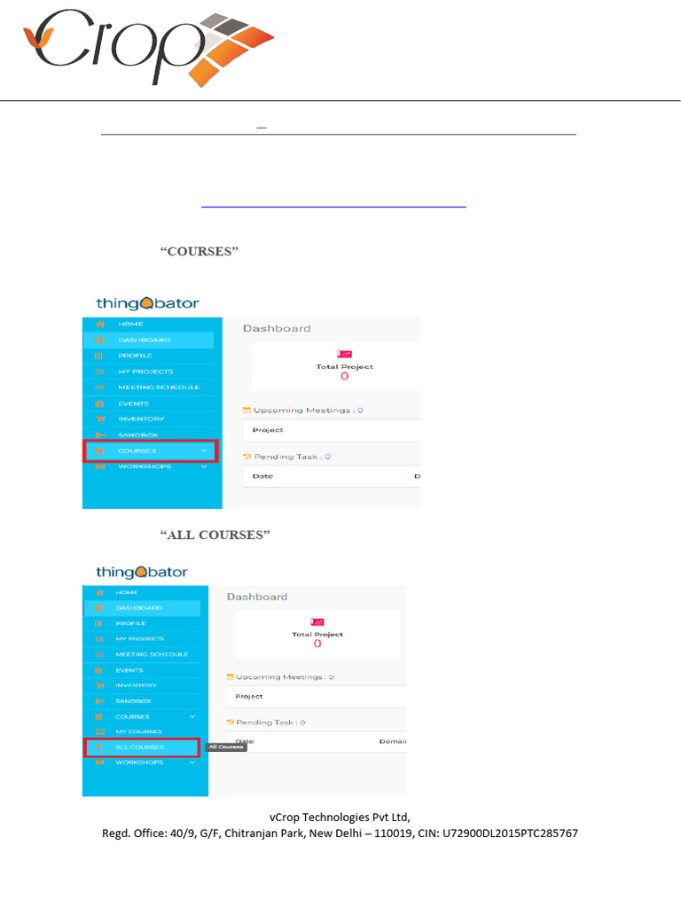Thingqbator - Course and Certification Process | PDF | Software | Computing