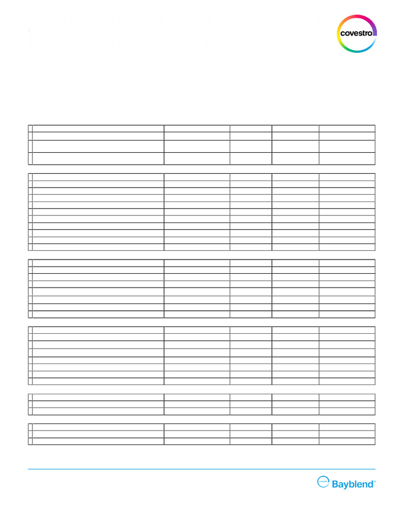 Bayblend T85 XF - en - 00942879 00003130 18266741 | PDF | Strength Of ...