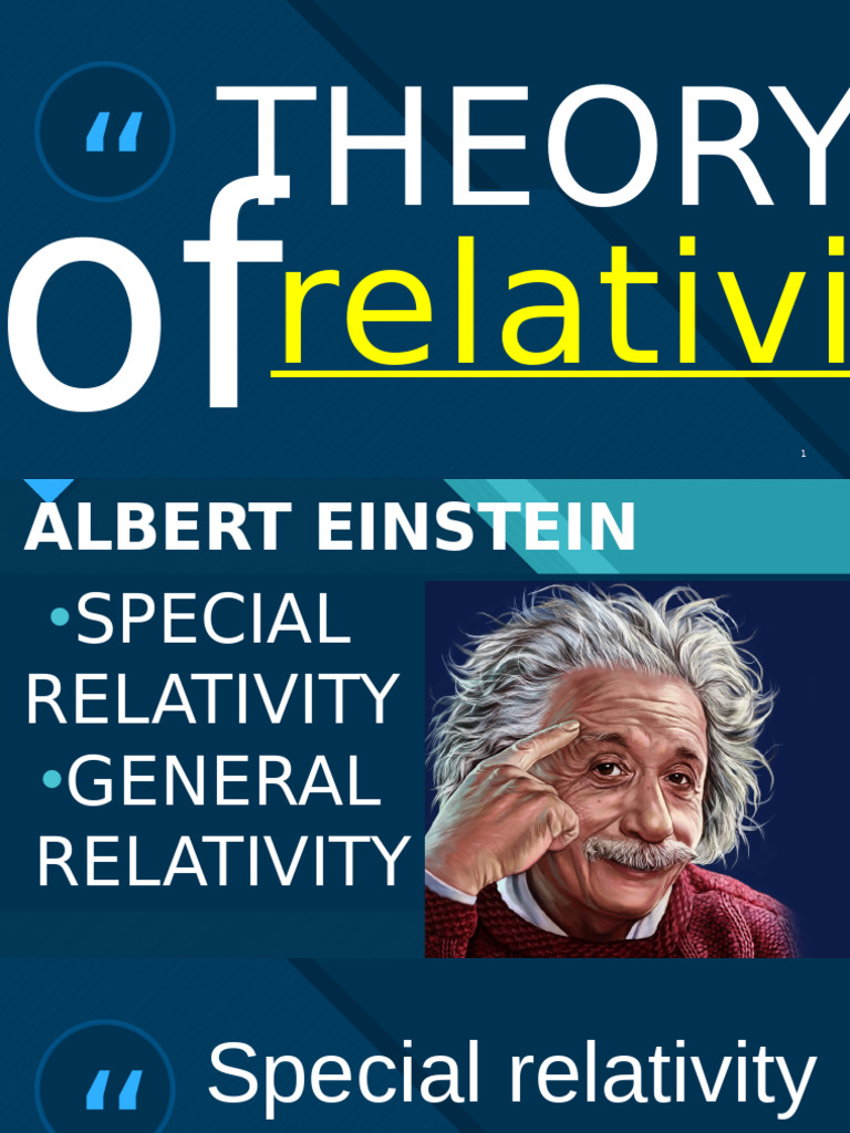 Understanding Einstein's Relativity Concepts | PDF | Theory Of ...
