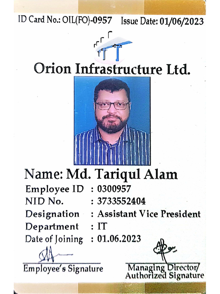 Og Id Card | PDF