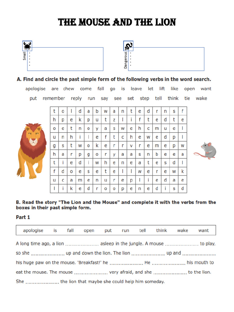 The Mouse and The Lion | PDF