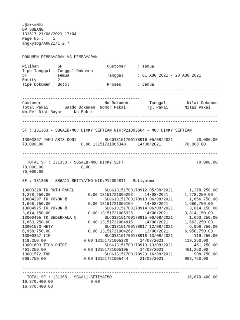 Jaminan 1 Agt-23 Ags | PDF