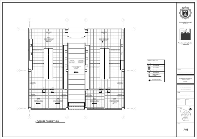 Plano-PLANO DE PISOS NPT +3.00 | PDF | Pisos
