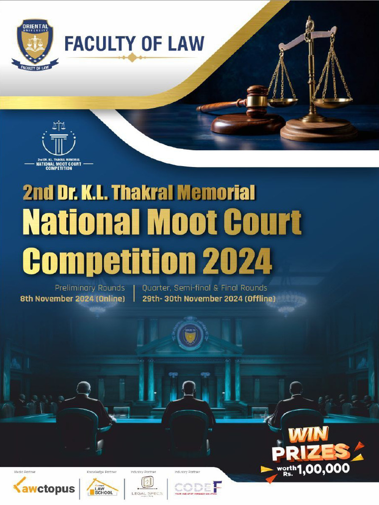 Moot Court-Brochure | PDF | Justice | Crime & Violence