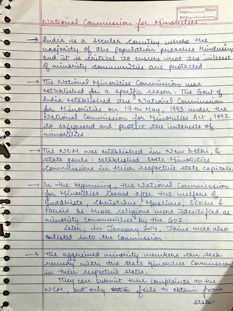 Human Rights Notes | PDF