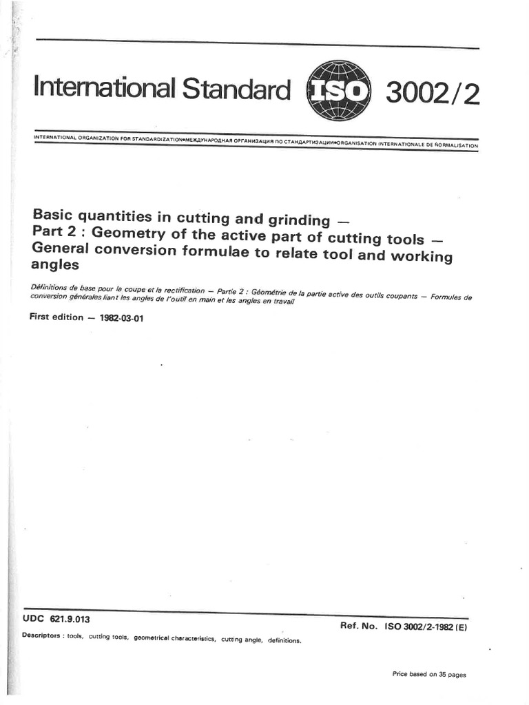 Iso 3002 - 2 | PDF