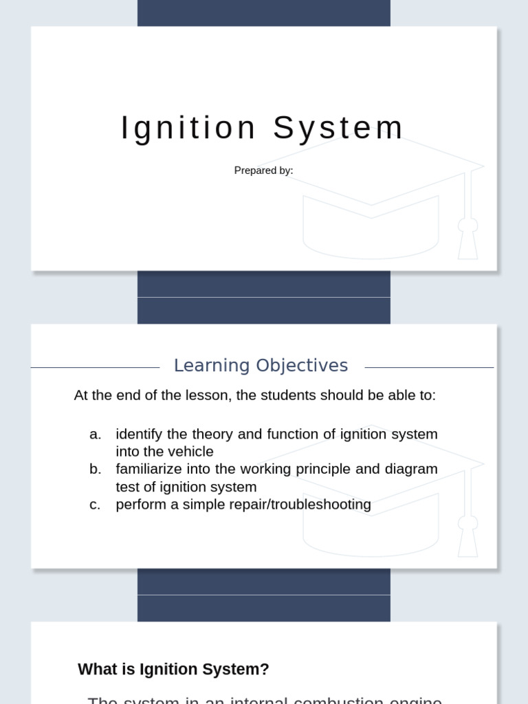 Understanding Ignition Systems Basics | PDF | Ignition System | Distributor
