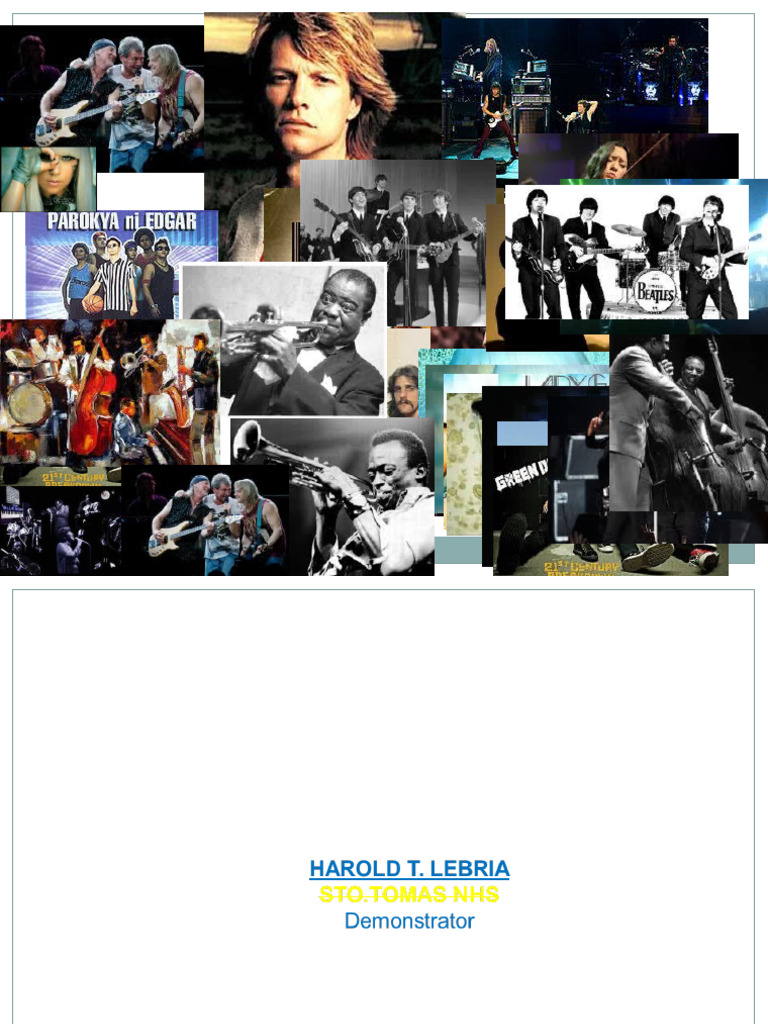 Exploring Popular Music Genres | PDF | Jazz | Pop Music