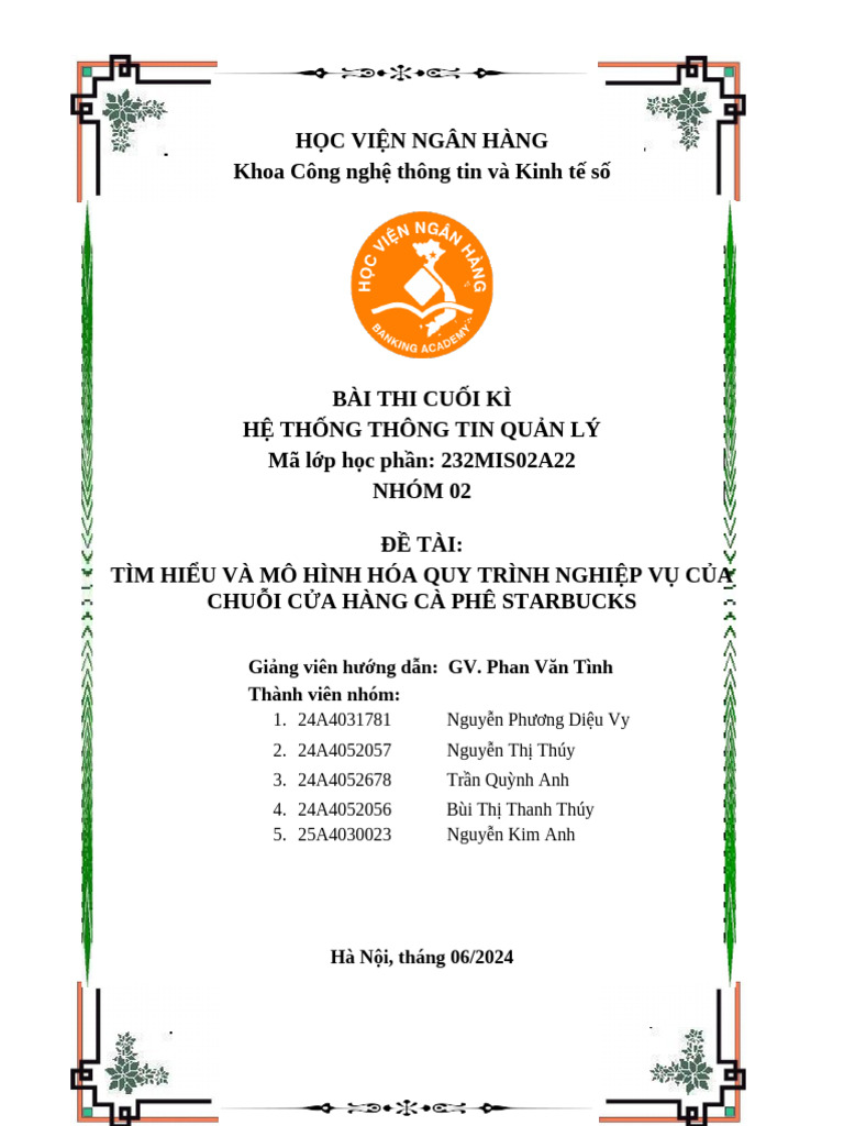 NHÓM 02 - BTL CUỐI KÌ HTTTQL | PDF