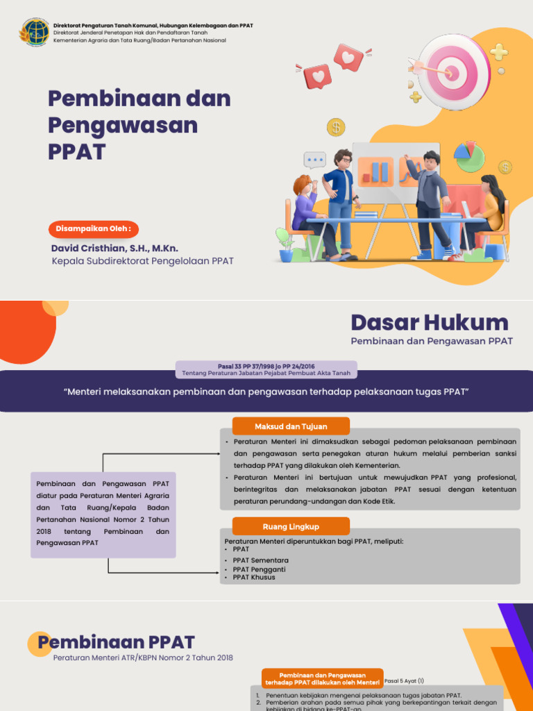 Pembinaan dan Pengawasan PPAT | PDF