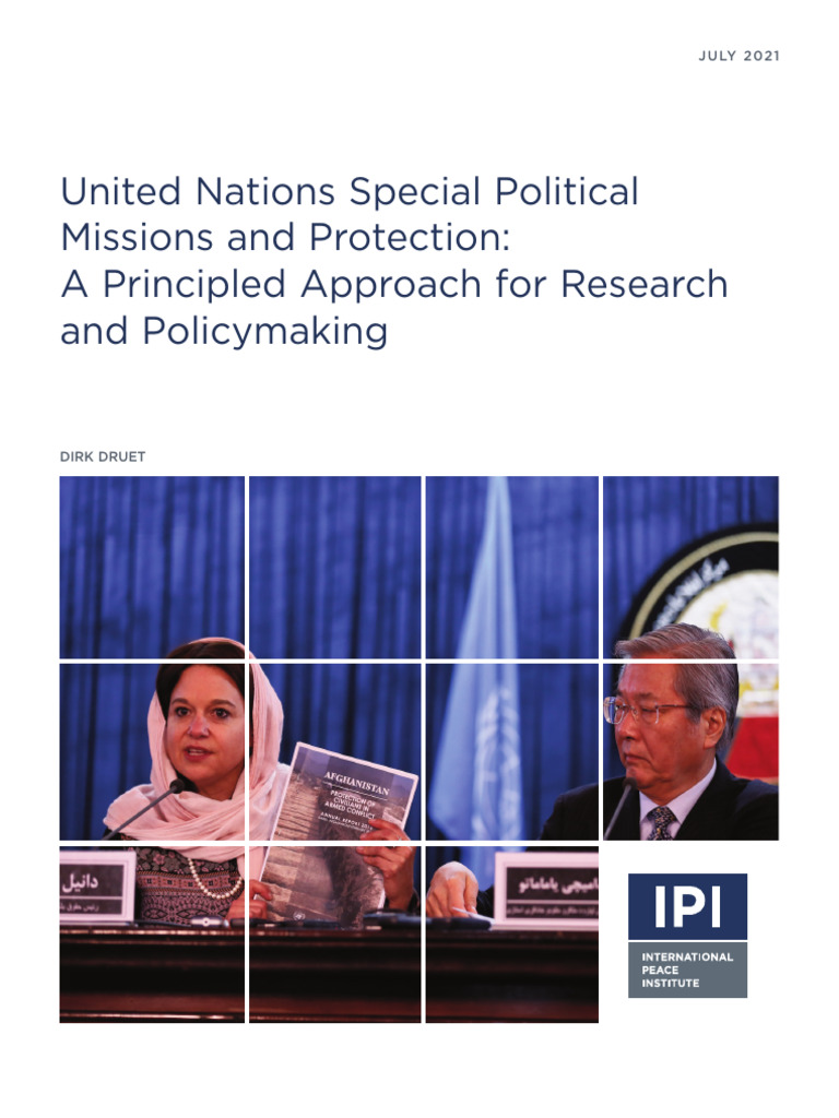 UN Special Political Missions | PDF | Internally Displaced Person ...