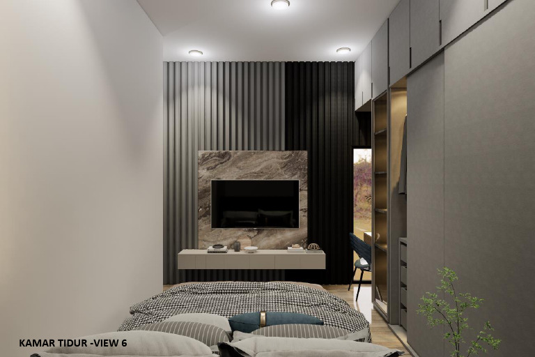 Visualisasi Interior Backdrop TV Kamar | PDF