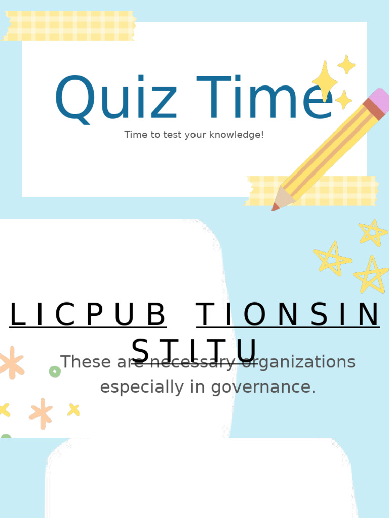 QUIZ Jumbled Letter | PDF