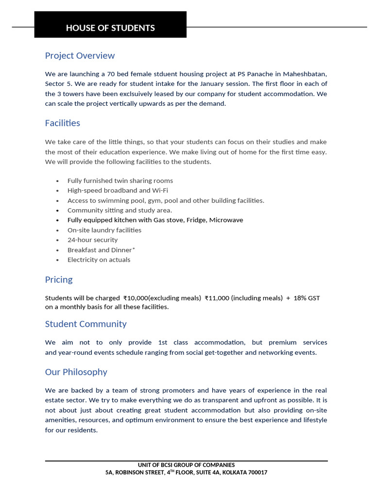 Brochure Write Up | PDF | Law
