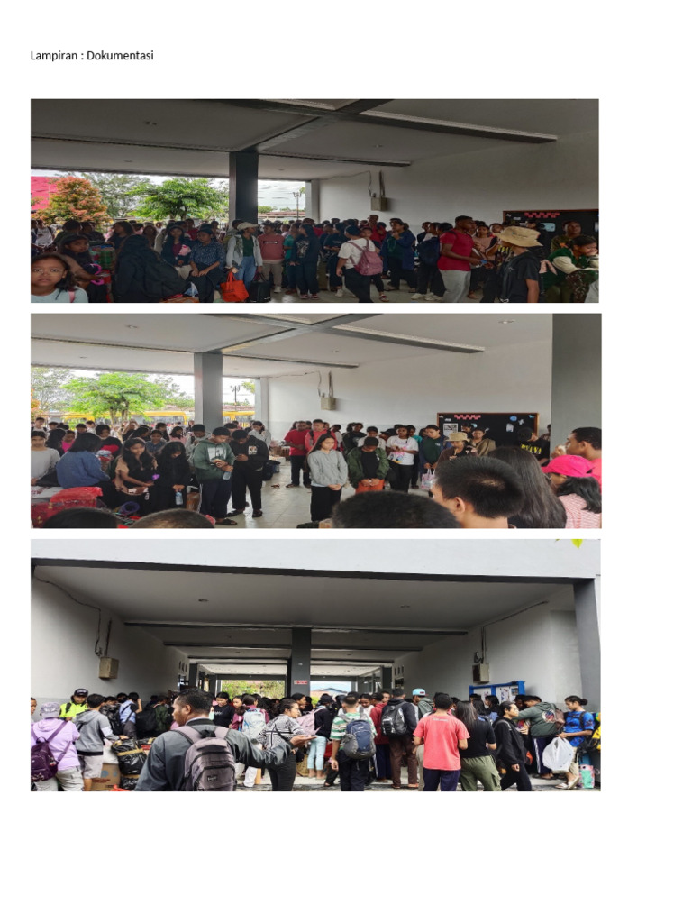 Documentasi Kegiatan Kemah Rohani | PDF