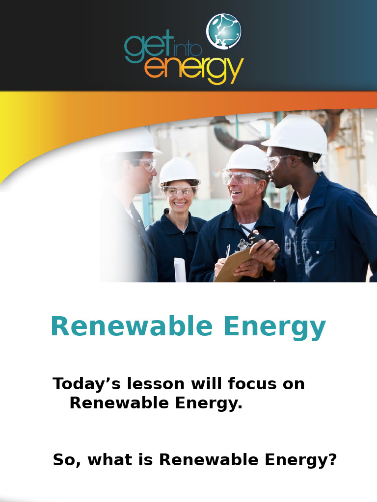 EERE RenewableEnergyPPT 399dfda5 E29f 4e2b 93ac 3a604beca03d | PDF ...