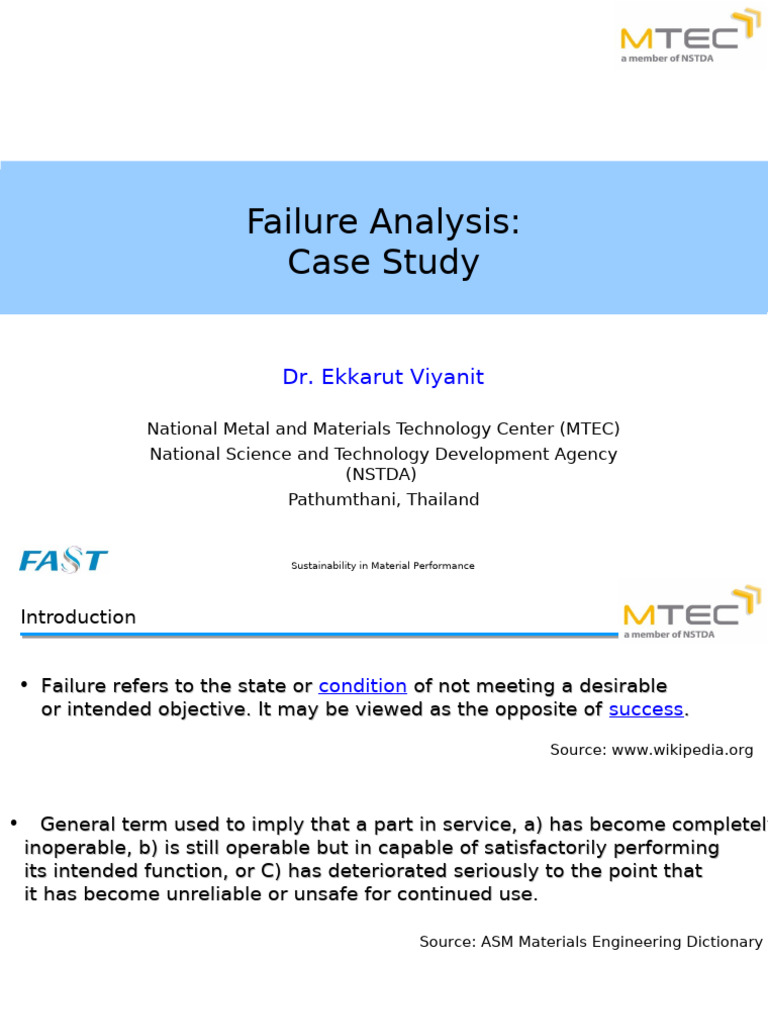 Material Failure Analysis Guide | PDF | Welding | Construction