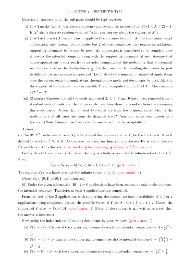 Mid Sem Descriptive Solutions | PDF | Sequence | Mathematical Analysis