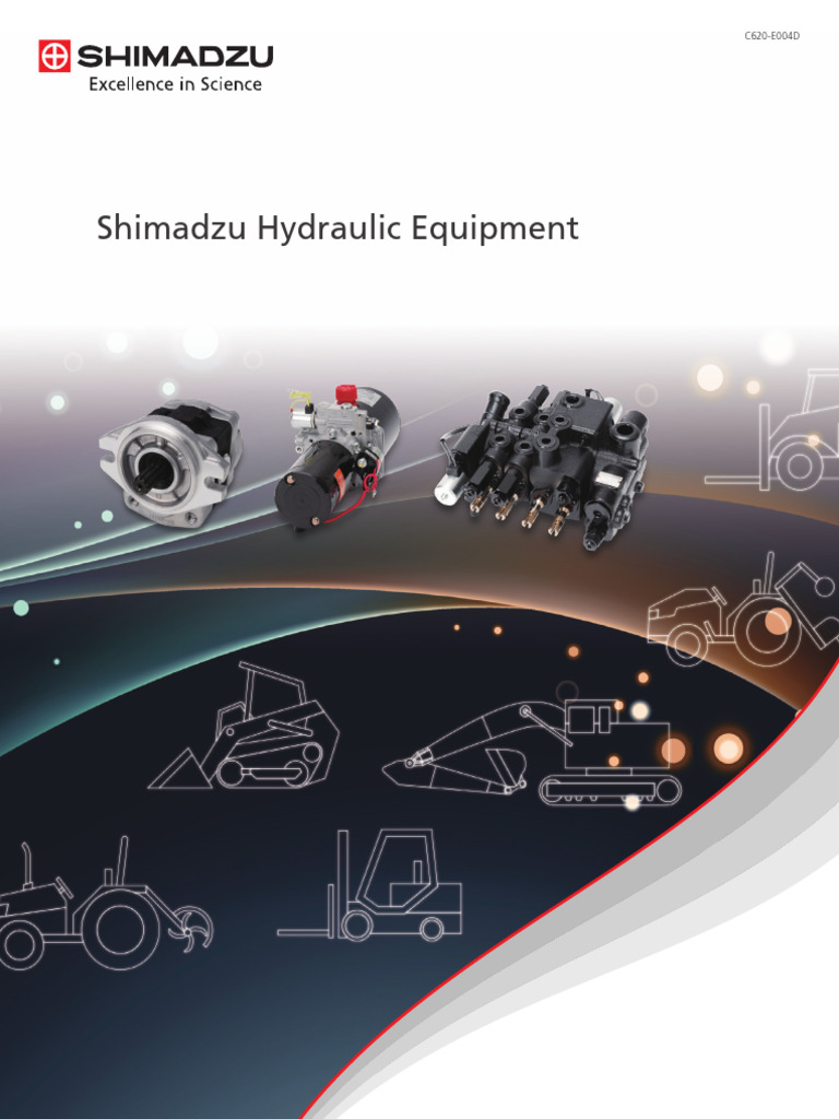 Shimadzu Hydraulic Equipment Overview | PDF | Pump | Valve