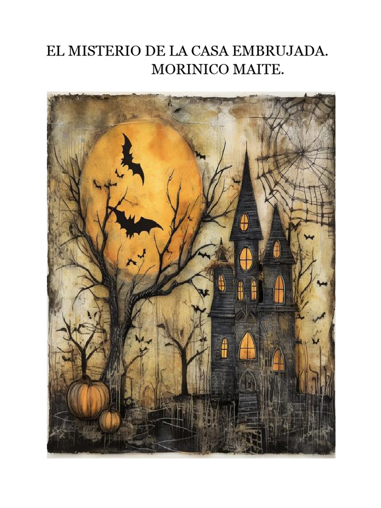 La Casa Embrujada Libro Completo | PDF