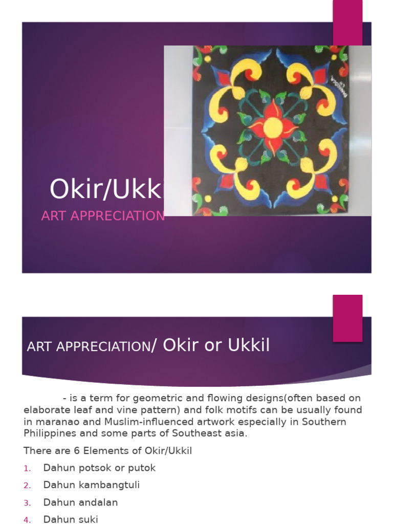 15 Art App Activity Okir Design | PDF
