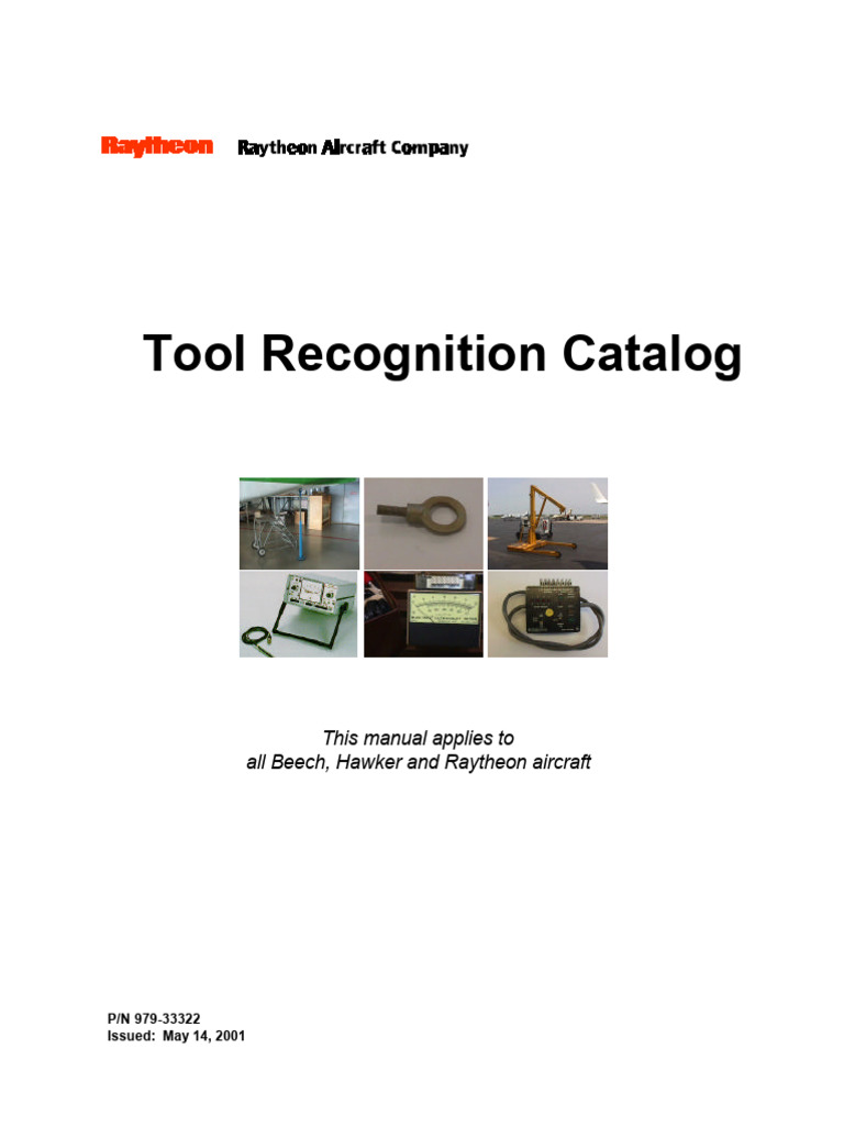 TOOLING RECOGNITION Catalog | PDF
