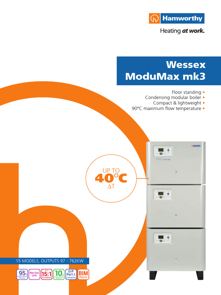 Wessex ModuMax mk3 500002659 G WEB | PDF | Boiler | Heat Exchanger