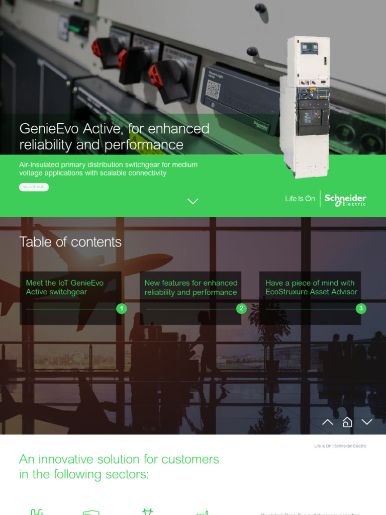GenieEvo Active Switchgear Overview | PDF | Internet Of Things ...