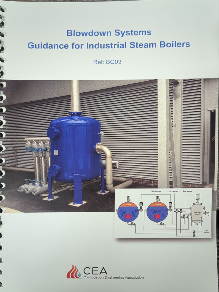 BG03 - Blowdown Systems Guidance For Industrial Steam Boilers | PDF