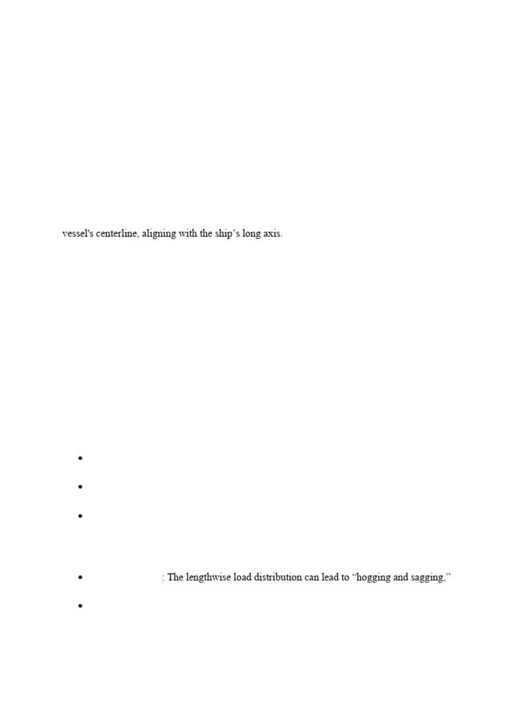 Longitudinal and Transverse | PDF | Ships | Cargo
