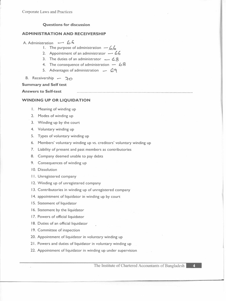 Administration and Receivership | PDF | Liquidation | Receivership