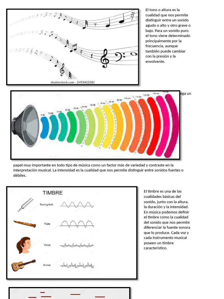 Elementos Musicales | PDF | Sonido | Melodía