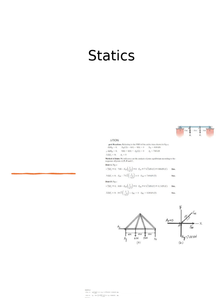 Statics | PDF