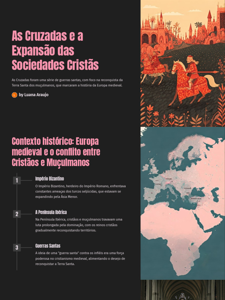 As Cruzadas e A Expansao Das Sociedades Cristas | PDF | Cruzadas ...